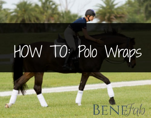 How to Wrap Apply Horse Polo Wraps | Benefab
