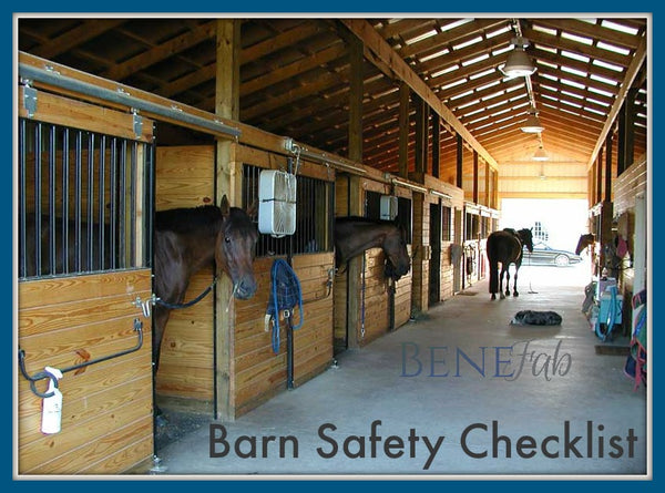 Barn Safety Checklist - Benefab®